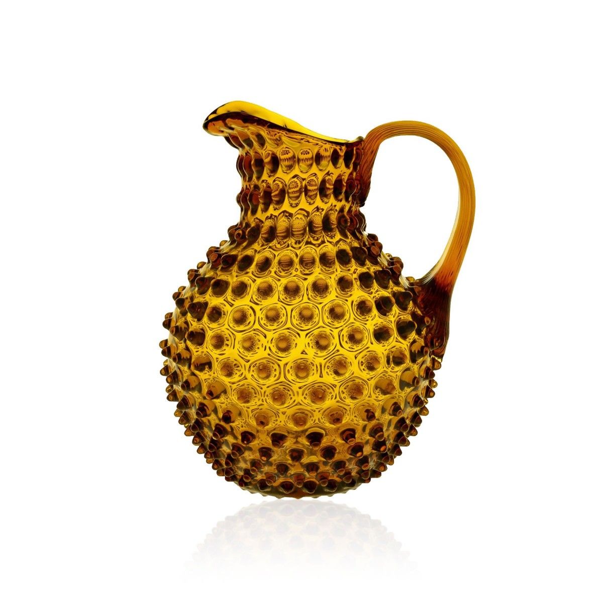 Amber Paris Hobnail Jug - Richard Grafton Interiors