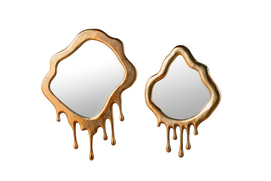 Gold Drip Mirrors - Richard Grafton Interiors