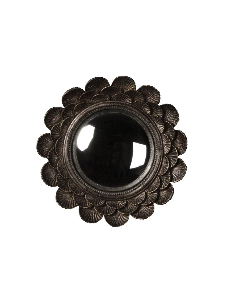 Silver Shells Convex Mirror - Richard Grafton Interiors